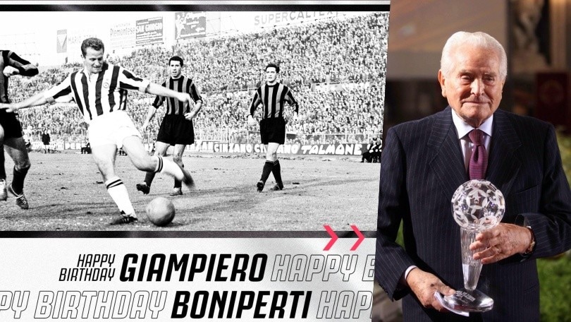 Boniperti compie 92 anni: gli auguri speciali della Juve