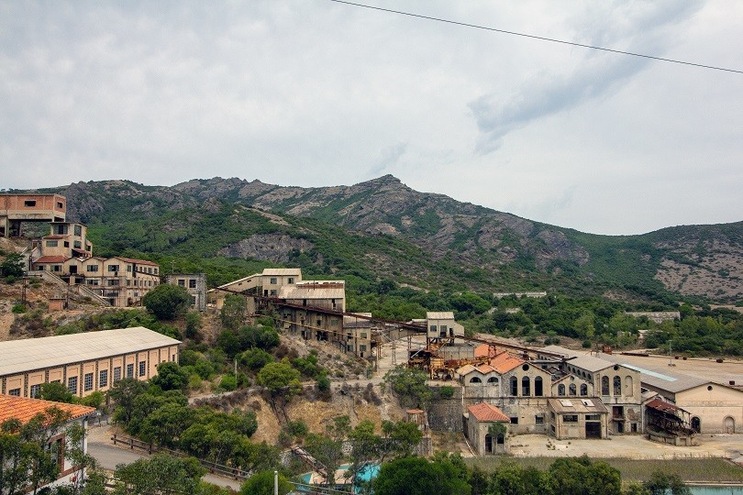 L'imponente miniera Montevecchio