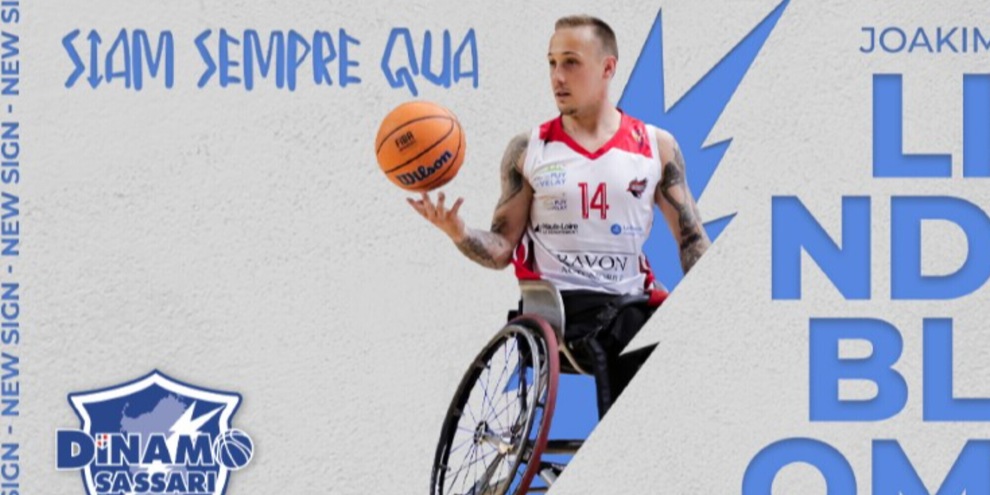 Joakim Lindblom alla Dinamo Sassari: è ufficiale
