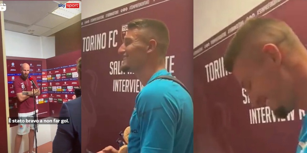 Vanja a Sergej: "Bravo a non fare gol". Lo show dei Milinkovic