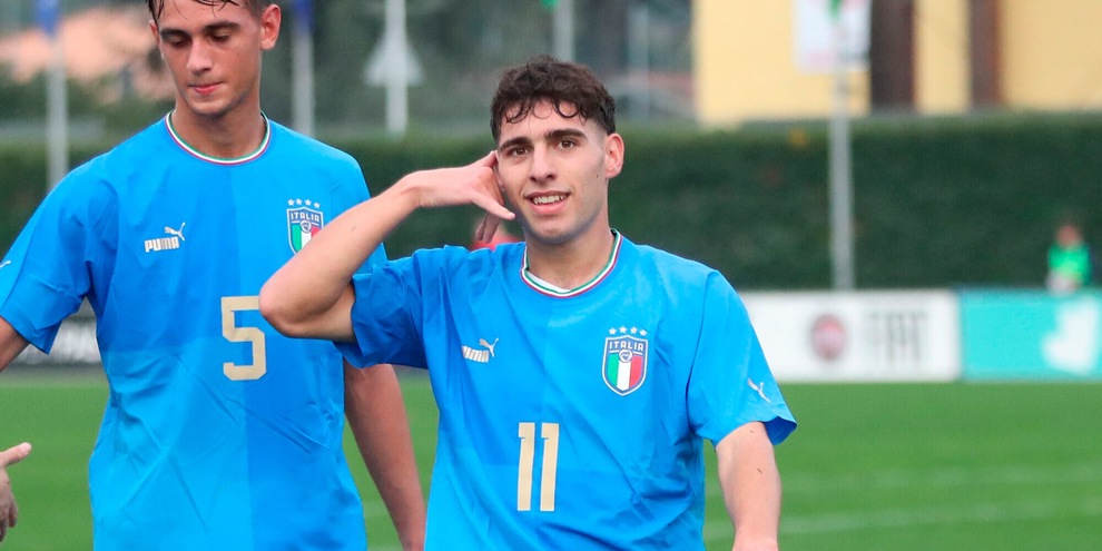 Hasa trascina l'Italia Under 19, doppietta contro l'Ungheria