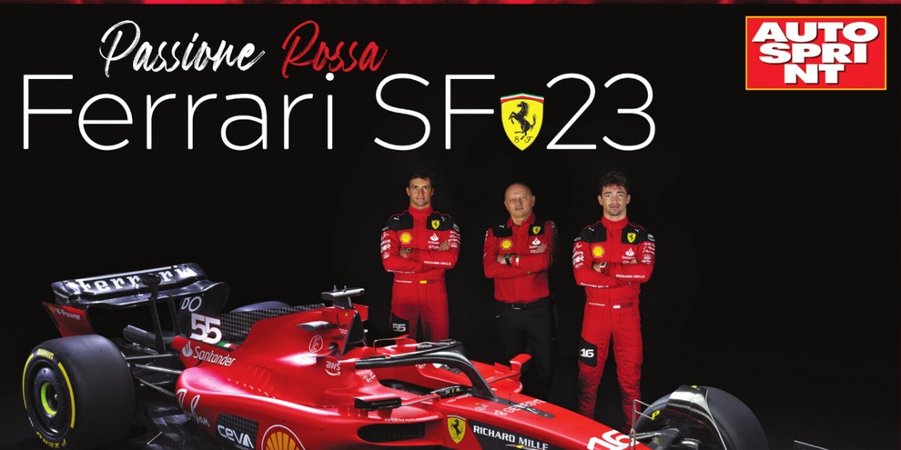 Ferrari SF-23, nata per vincere: il poster è in edicola con Autosprint
