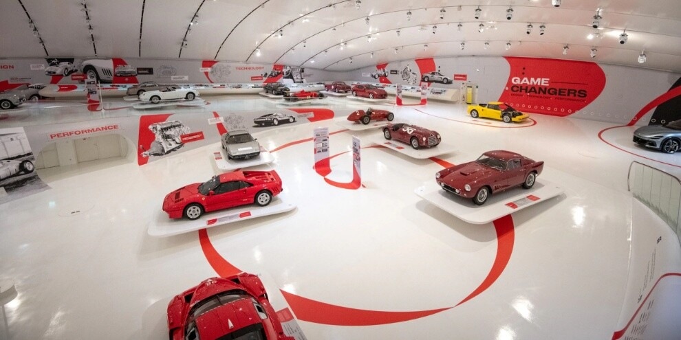 Ferrari Game Changers, la mostra delle Rosse più innovative