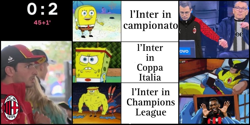 Milan-Inter, social Champions: Leao padrone delle ironie