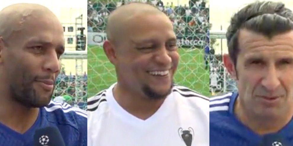 Maicon, Roberto Carlos e Figo giocano City-Inter: "Cosa conta in finale"