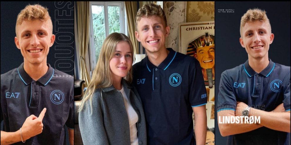 Lindstrom, la fidanzata e... De Sica: il post per il Napoli diventa virale!