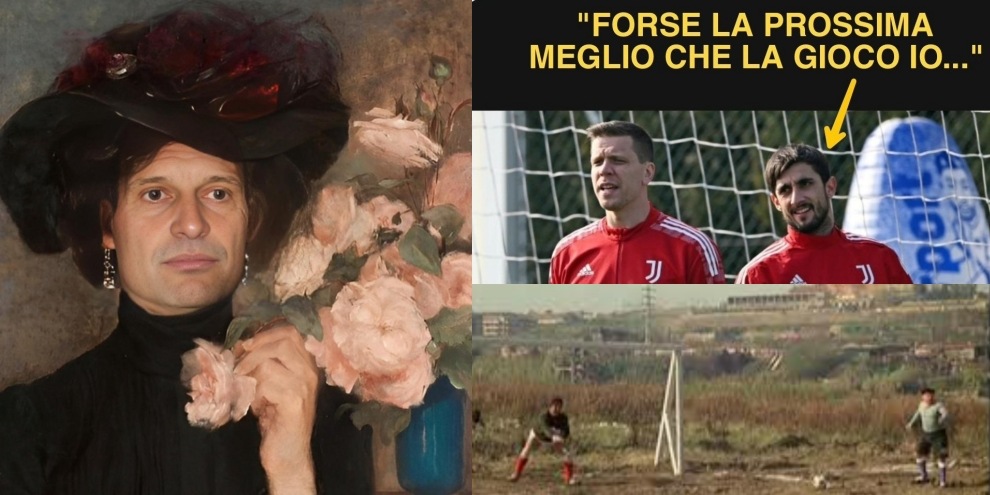 Juve, i meme si sprecano: Szczesny, Gatti e Allegri nel mirino