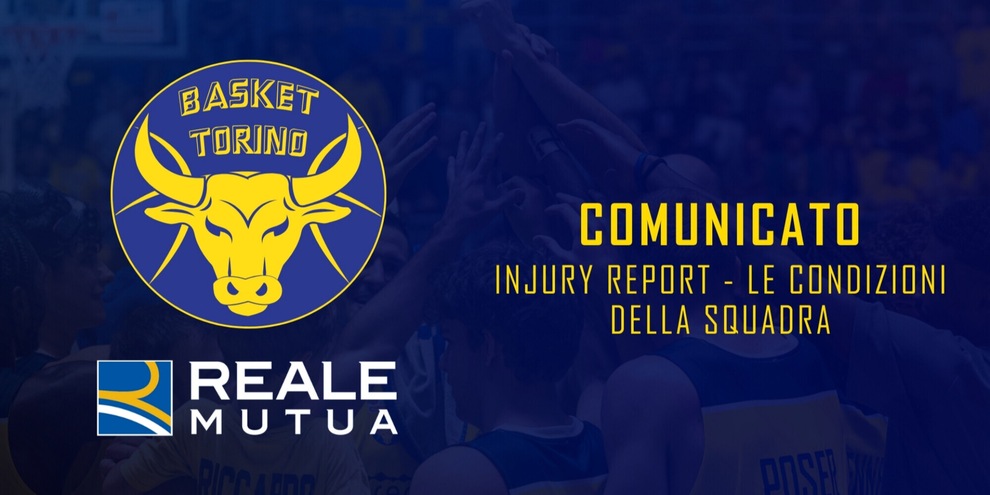 Reale Mutua Torino: aggiornamento sulle condizioni della squadra