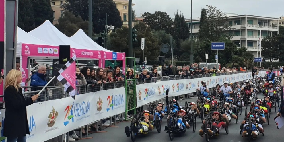 Parte il Giro Handbike. Pennella: “Genova scenario suggestivo”
