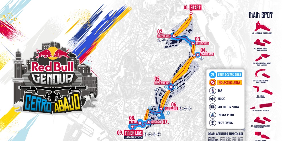 Red Bull Cerro Abajo: Genova è pronta
