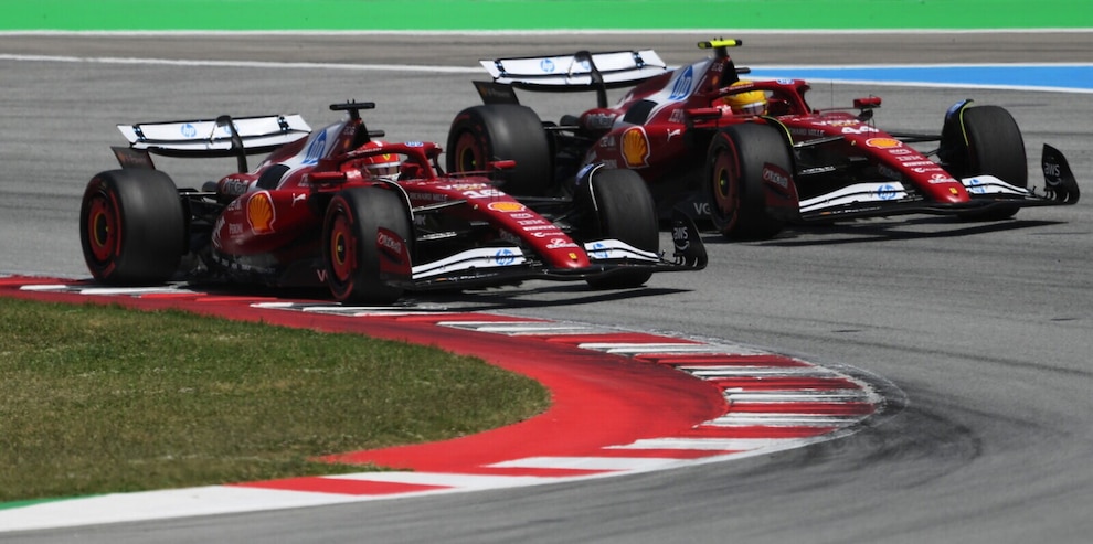 Leclerc a podio, male Hamilton. Piastri-Norris, doppietta McLaren a Barcellona