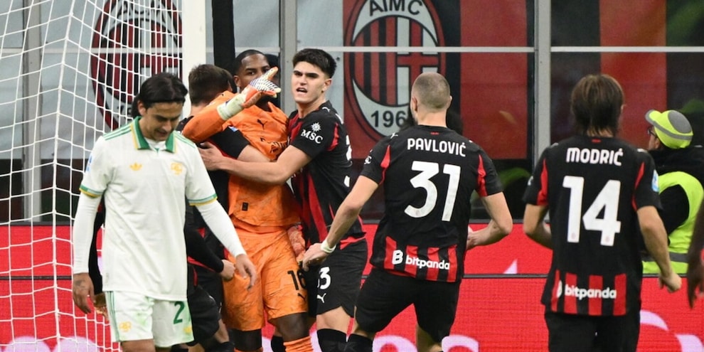 Il Milan vince di corto muso, Roma ko: Pavlovic gol, Dybala sbaglia un ...